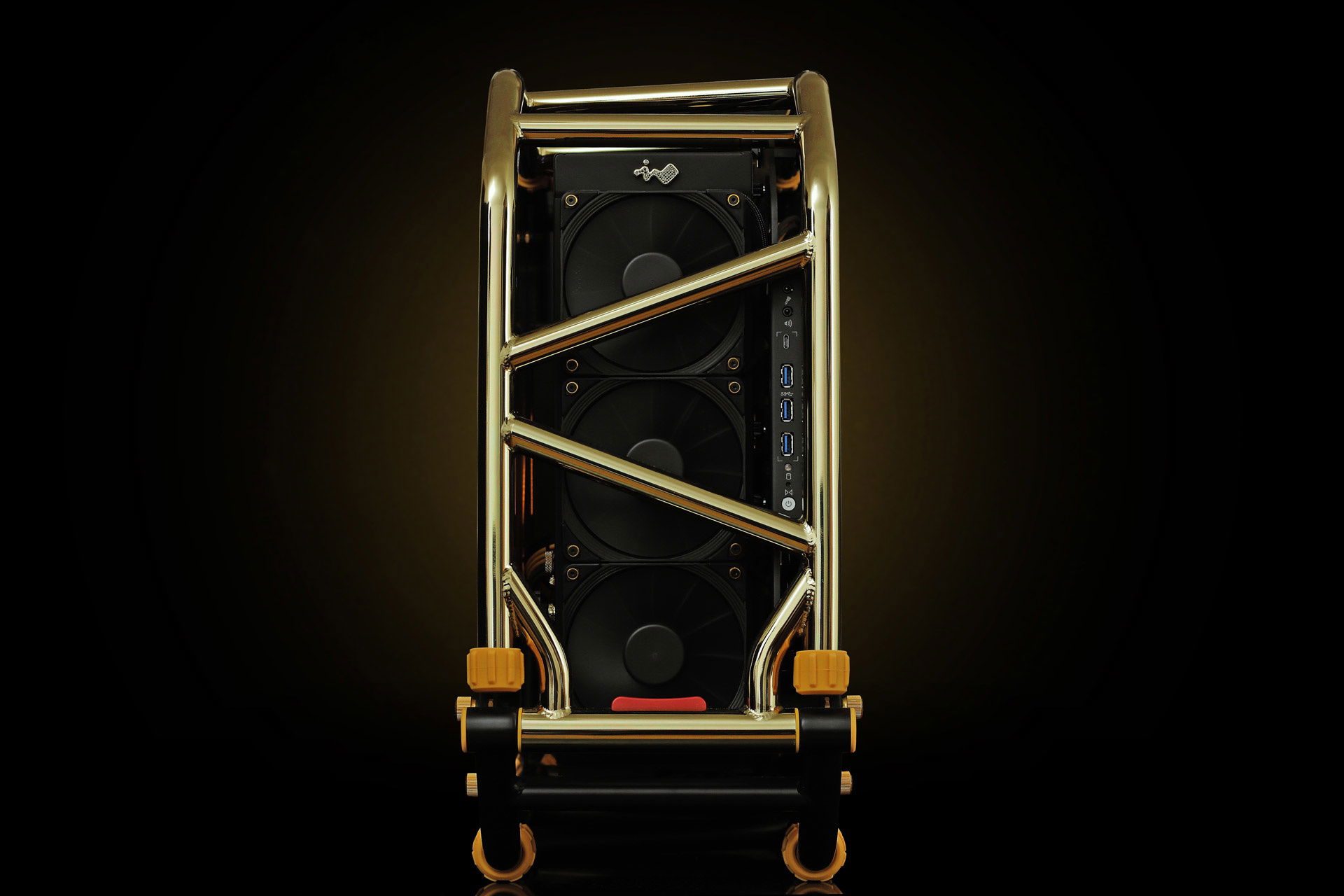 In Win D-Frame 2.0 Black / Gold » builds.gg