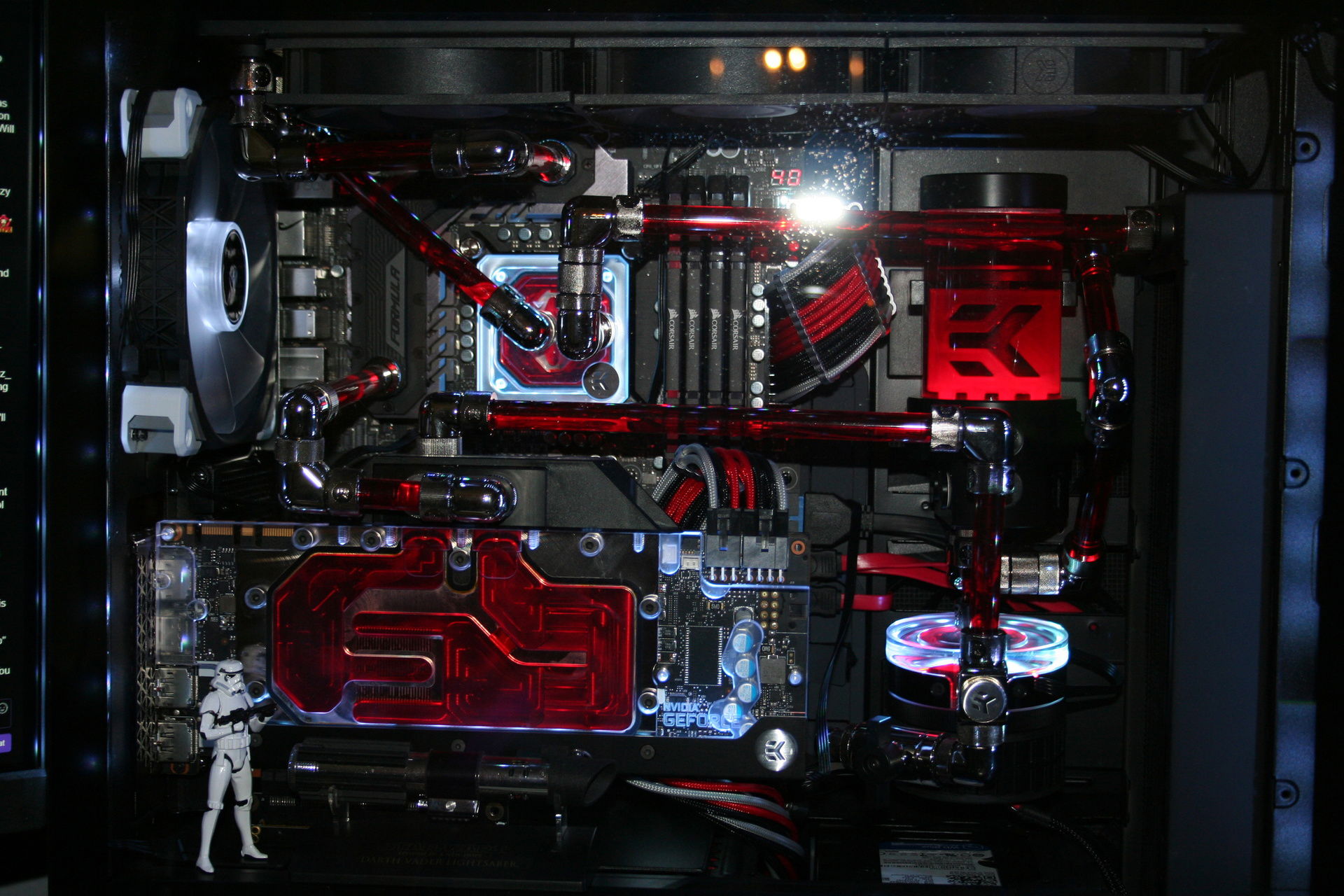 Vader inspired Watercooled PC » builds.gg