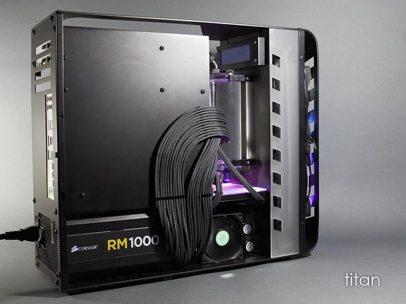 titan - custom micro atx case » builds.gg