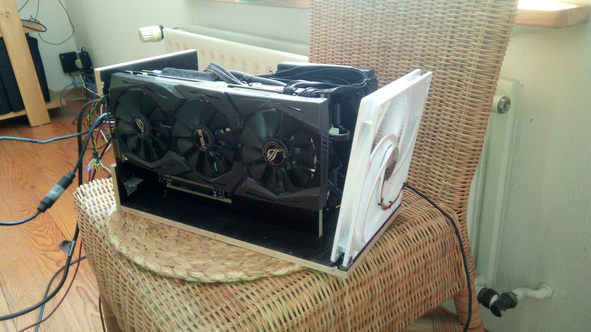 Mini itx custom wood case » builds.gg