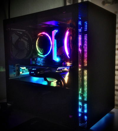 Walnut and Brass PC Case » builds.gg