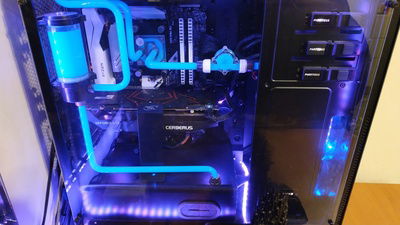 Walnut and Brass PC Case » builds.gg