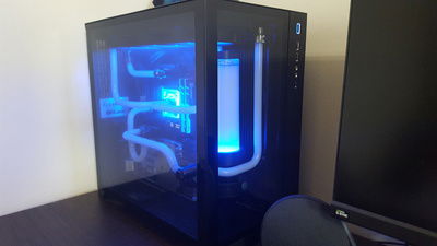 Walnut and Brass PC Case » builds.gg