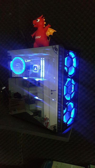 Walnut and Brass PC Case » builds.gg