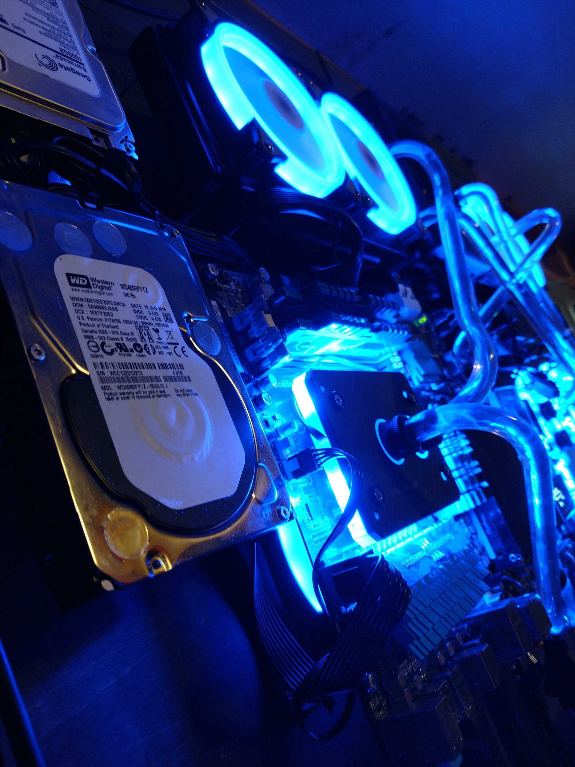 my first wall/water cooled build » builds.gg