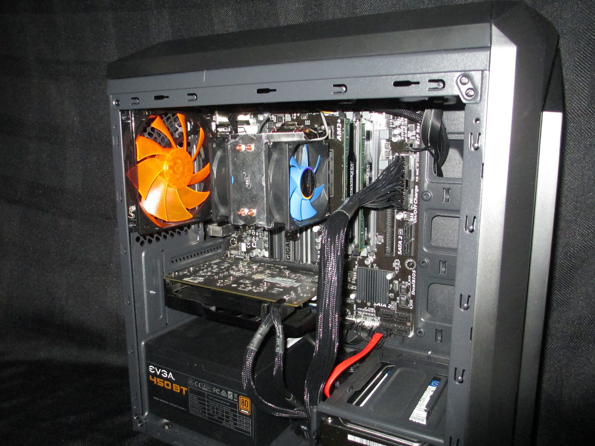 My First Build Black and Orange » builds.gg