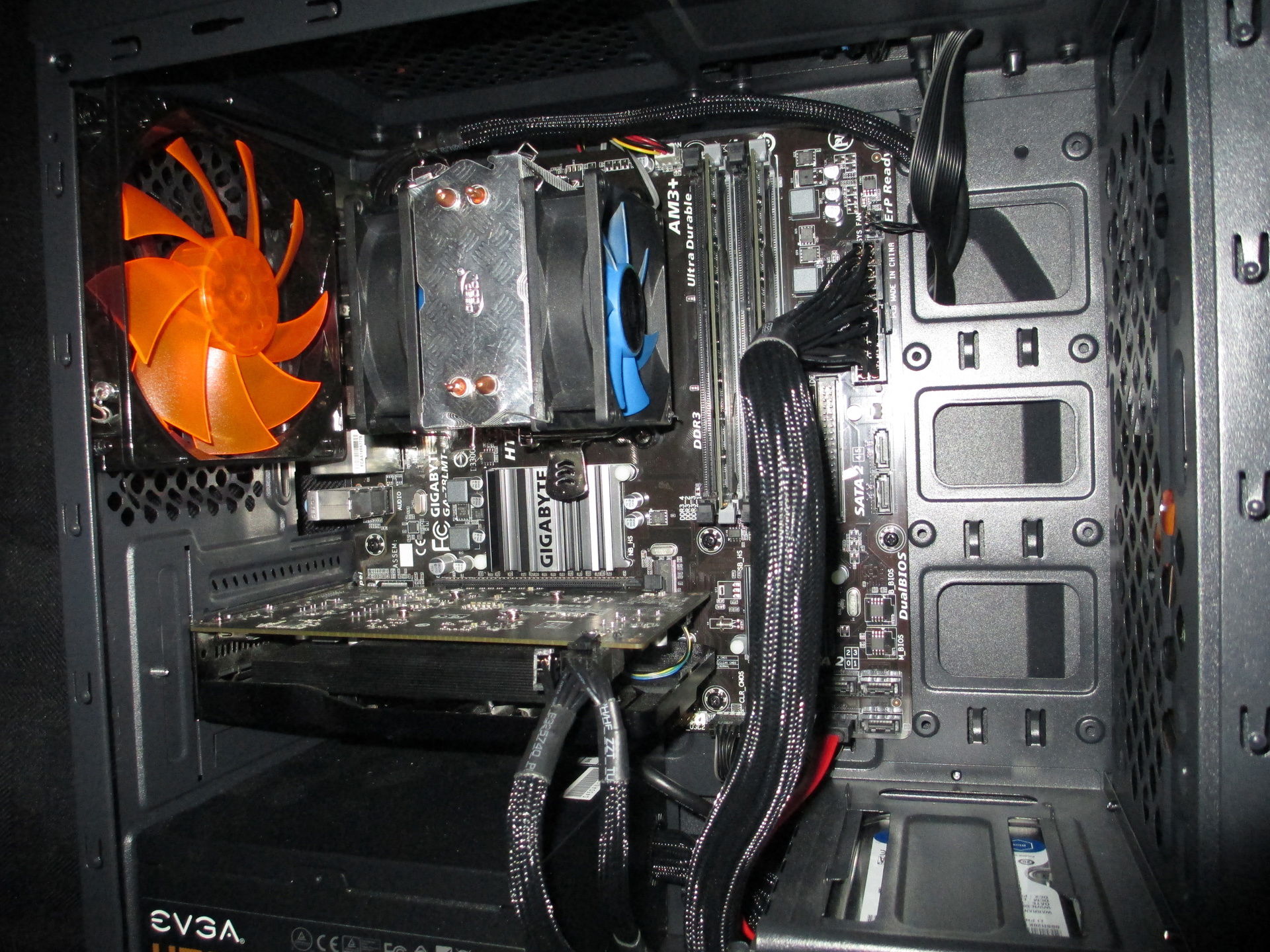 My First Build Black and Orange » builds.gg