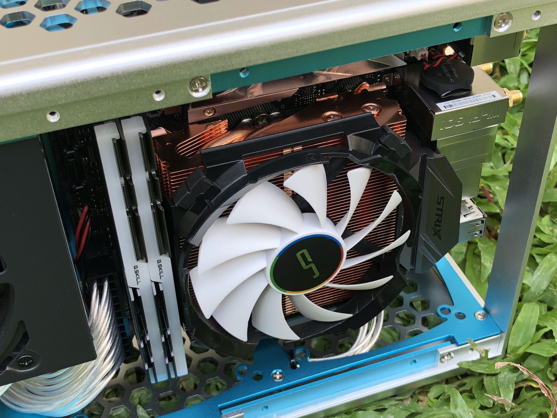ZS-A4 ITX Build at 7.2L Volume » builds.gg
