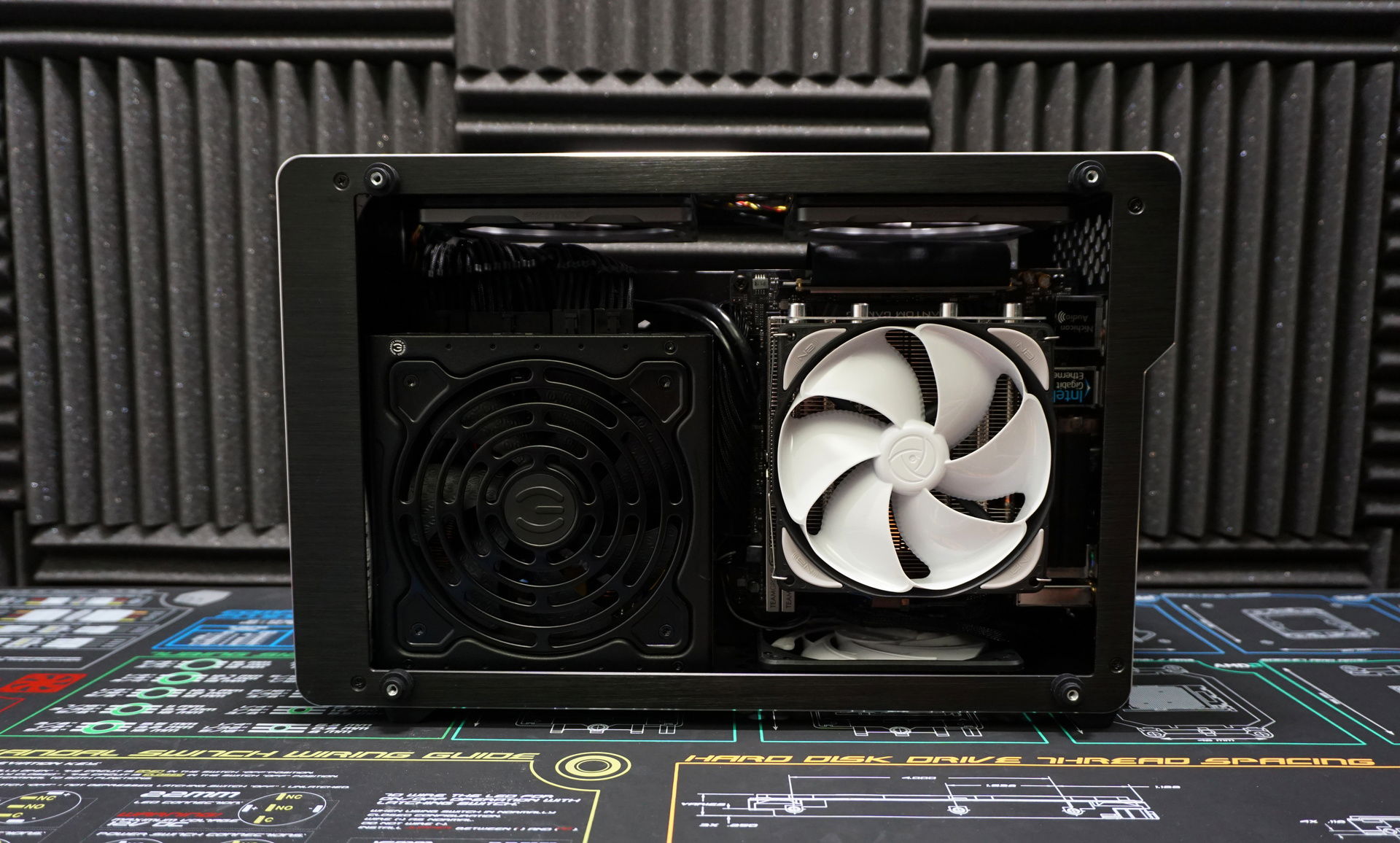 The Devil's Sauna. Mini ITX 8700K RTX 2080 » builds.gg