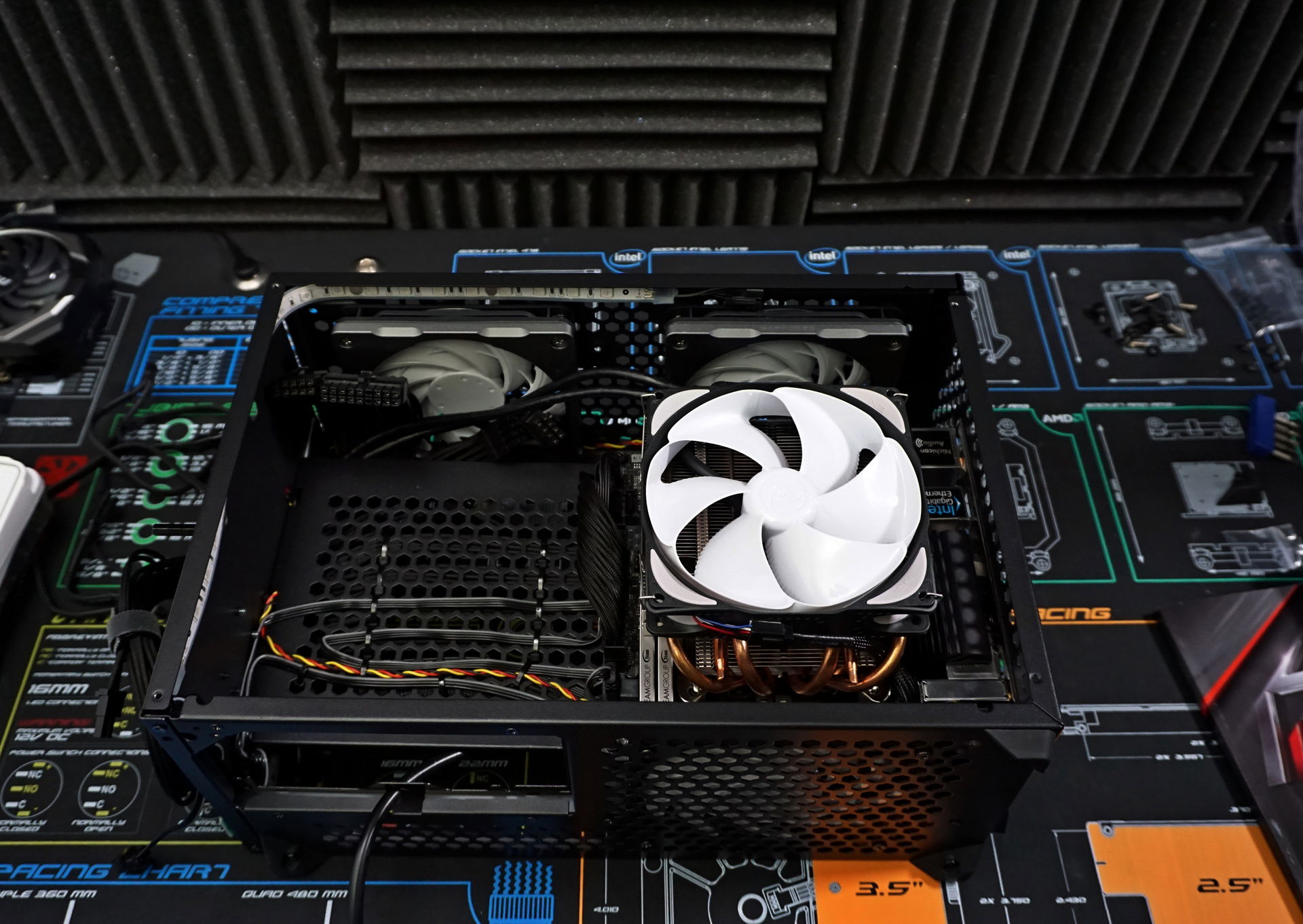 The Devil's Sauna. Mini ITX 8700K RTX 2080 » builds.gg