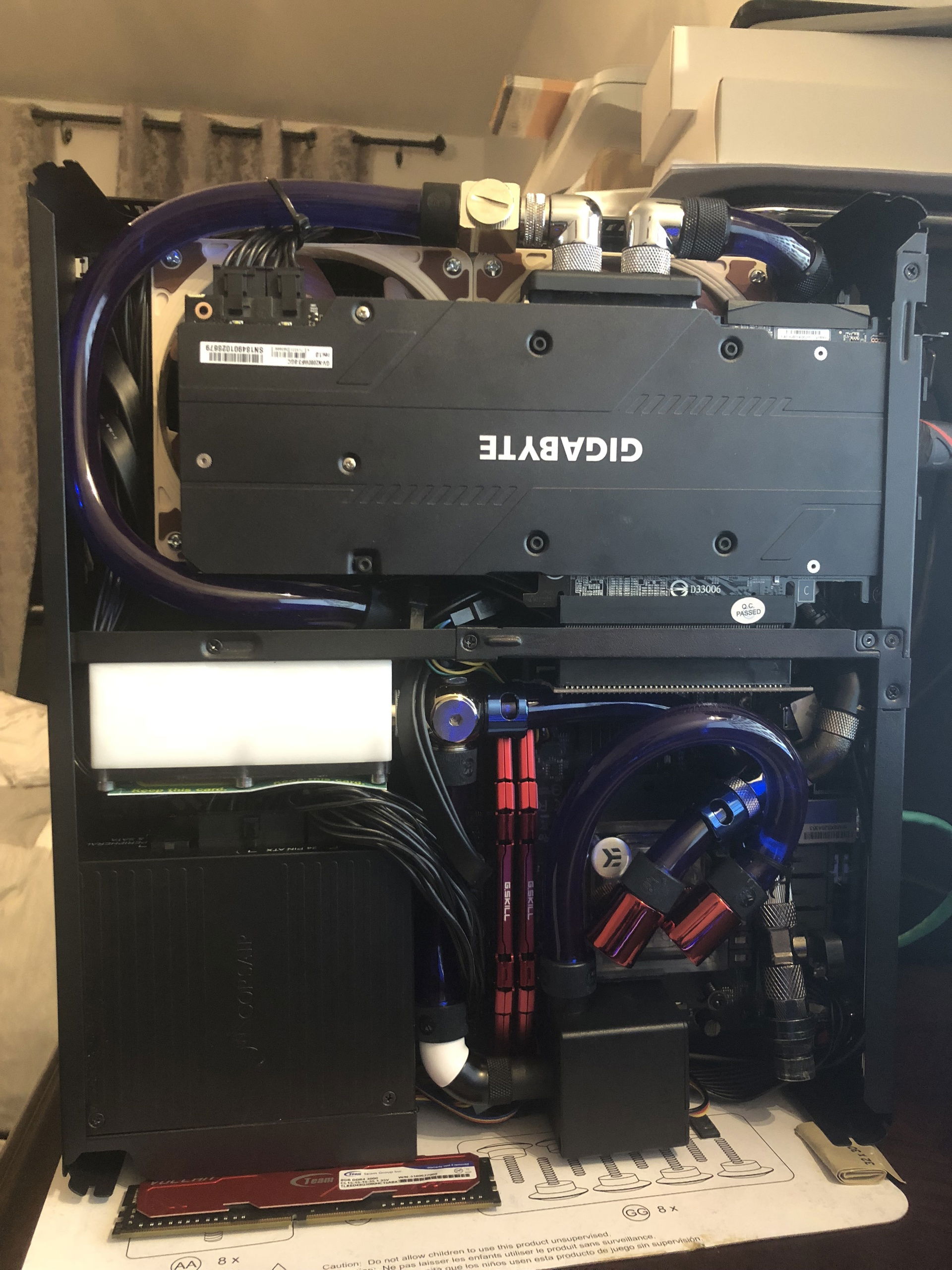 Custom water cooled Node 202 with RTX 2080 and Ryzen 5 » builds.gg