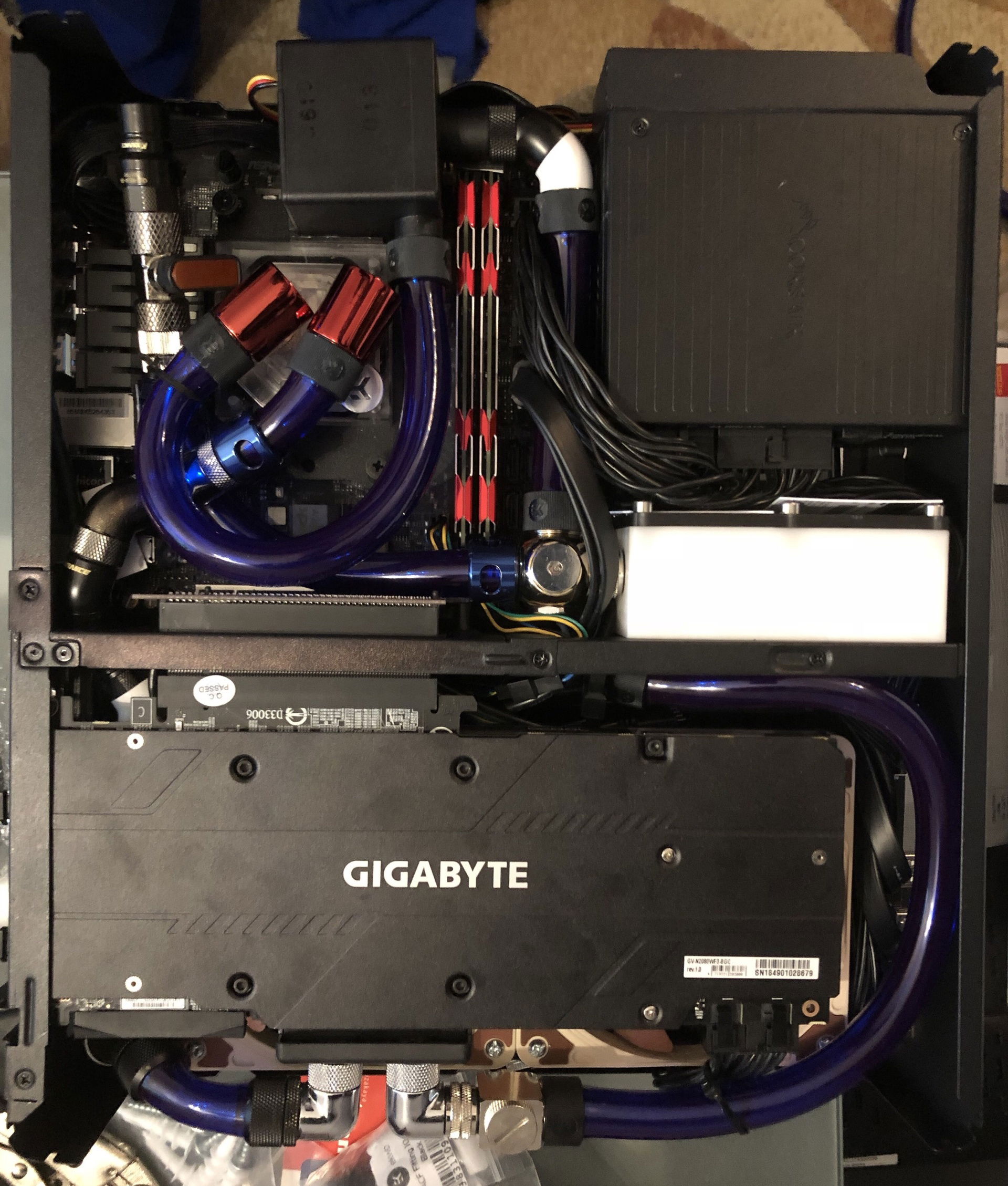 Custom water cooled Node 202 with RTX 2080 and Ryzen 5 » builds.gg