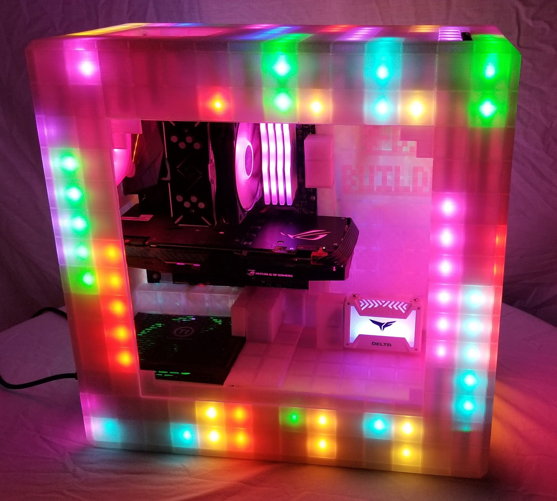 Aurora Cubes - A 3D Printed Light Show » builds.gg