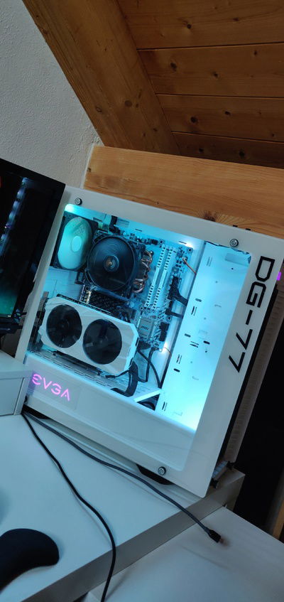 Custom Pc Build #82 " Hall of Fame " An i7 and Galax HOF RTX gaming pc ...