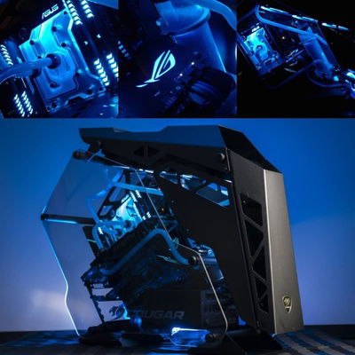 Custom Pc Build #82 " Hall of Fame " An i7 and Galax HOF RTX gaming pc ...