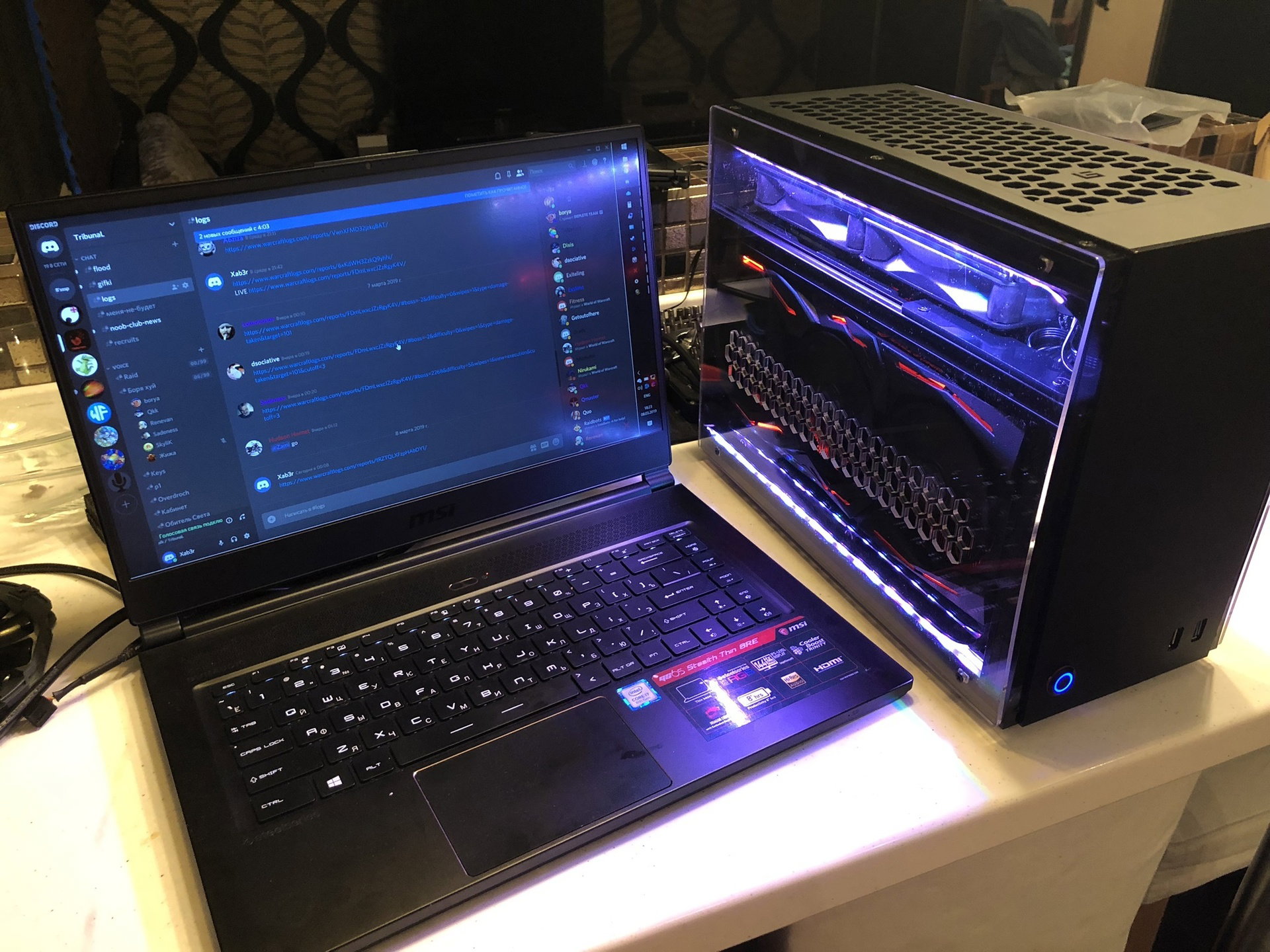 Geeek A60 mini-itx RTX 2080 9900k Powerhouse - compact and shiny ...