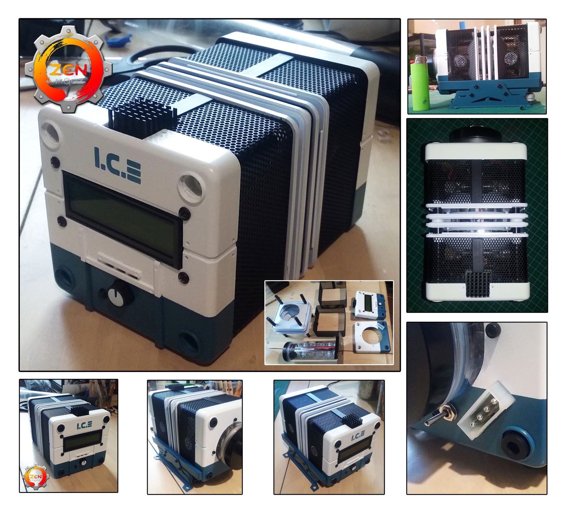 I.C.E. Integrated, Cooling, Electronics. » builds.gg