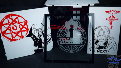 Red Bull Mini Fridge watercooled PC » builds.gg