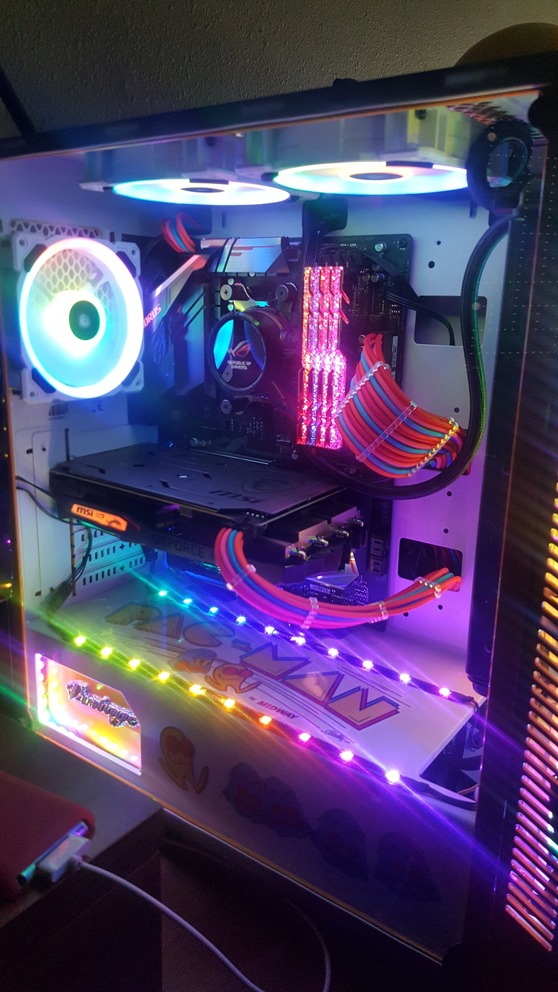 DEEPCOOL MATREXX 55 PACMAN + **FREE RGB TUTORIAL #3** » builds.gg