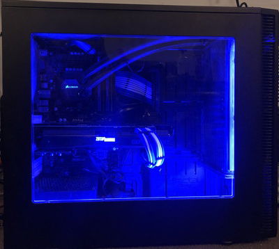 Custom Pc Build #82 " Hall of Fame " An i7 and Galax HOF RTX gaming pc ...