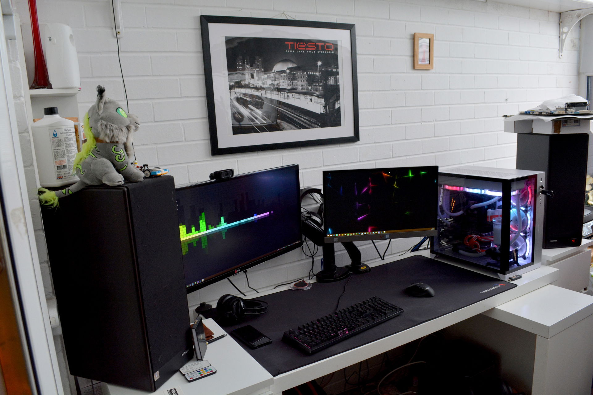 Lian Li PC011 Dynamic with Dual SLI GTX1080ti » builds.gg