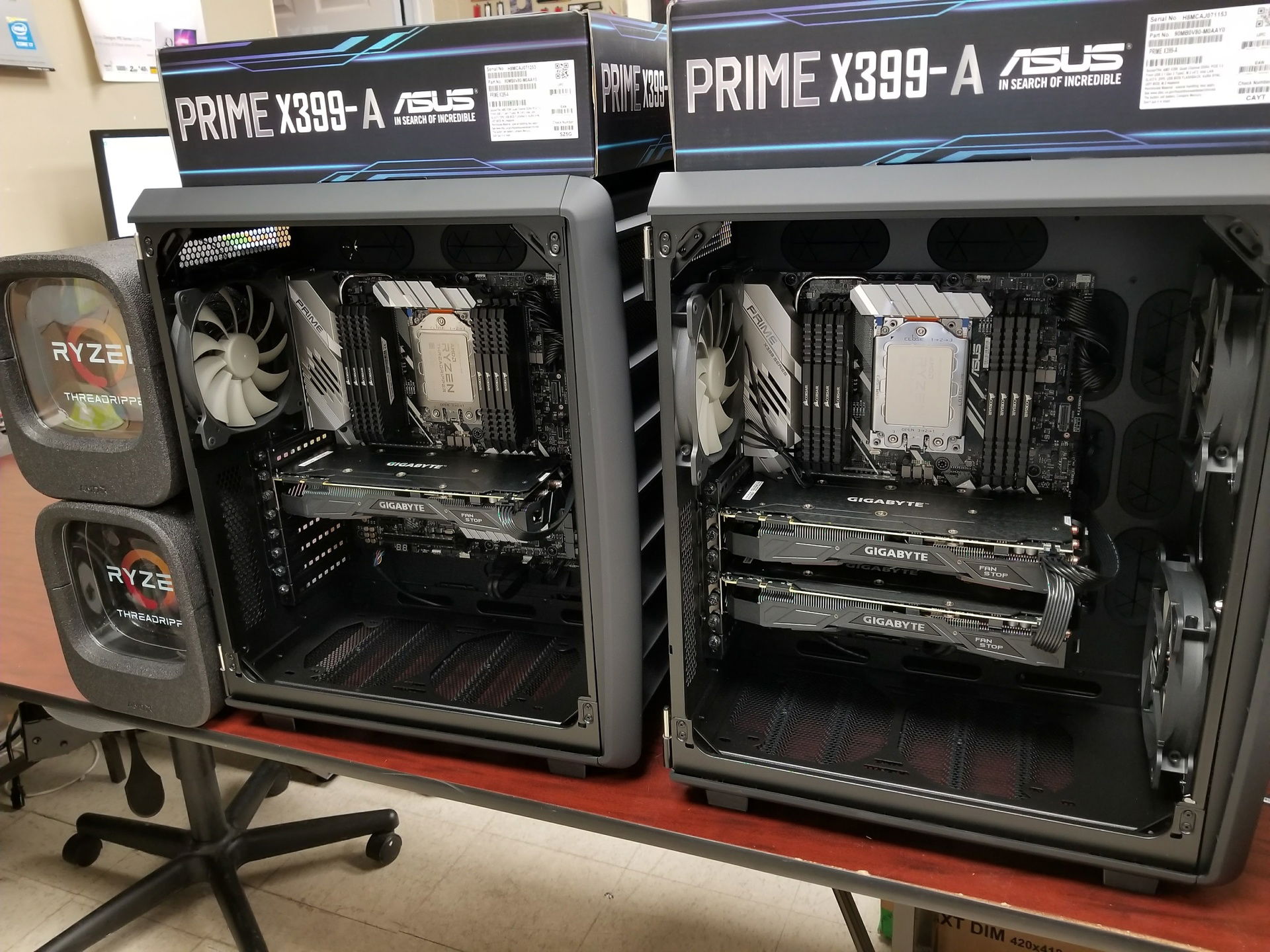 BROTHERS IN ARMS | DUAL THREAD-RIPPER WORKSTATIONS » builds.gg