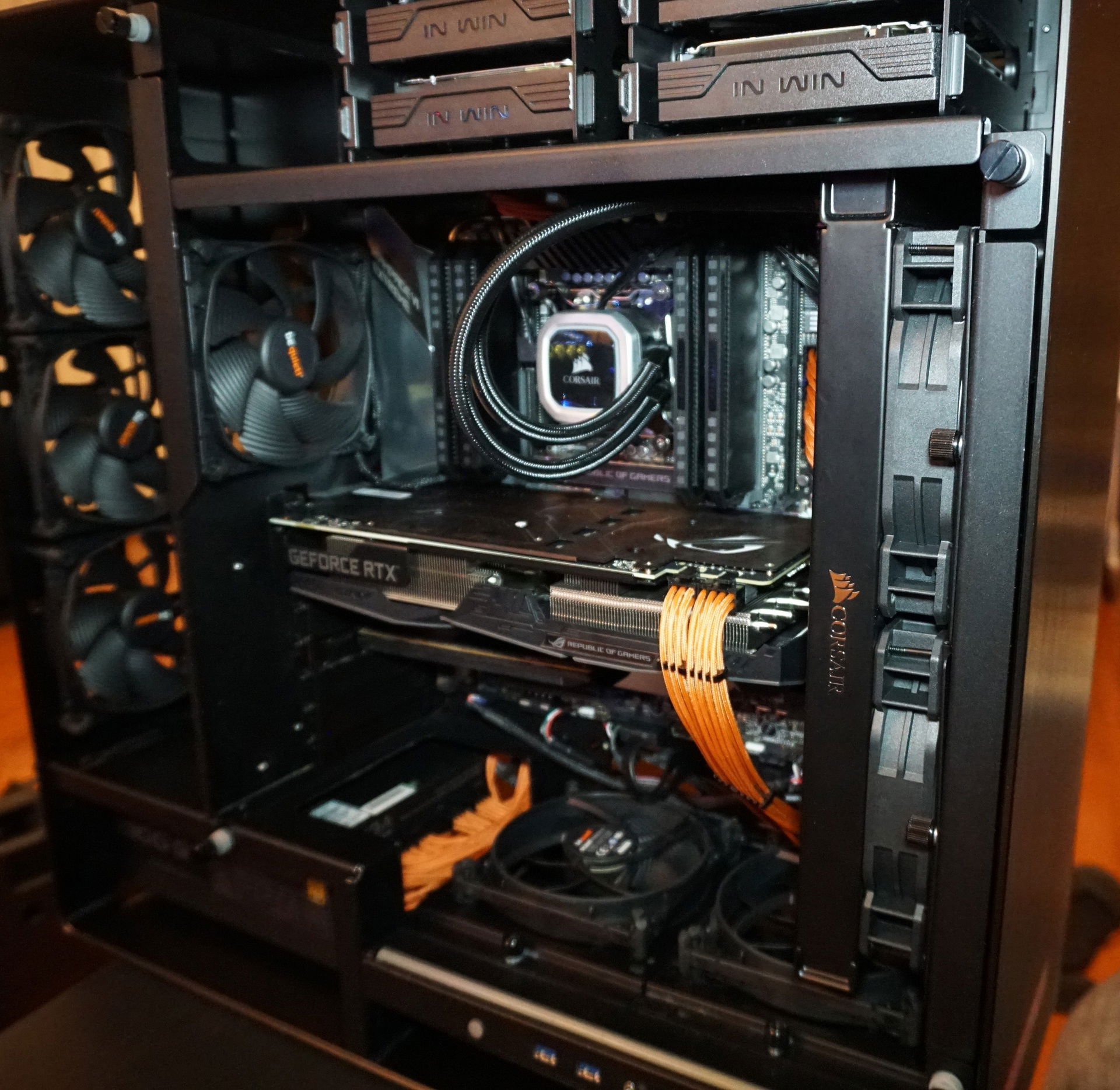 In Win 909, I’m Orange (Build #4, April 2019) » builds.gg