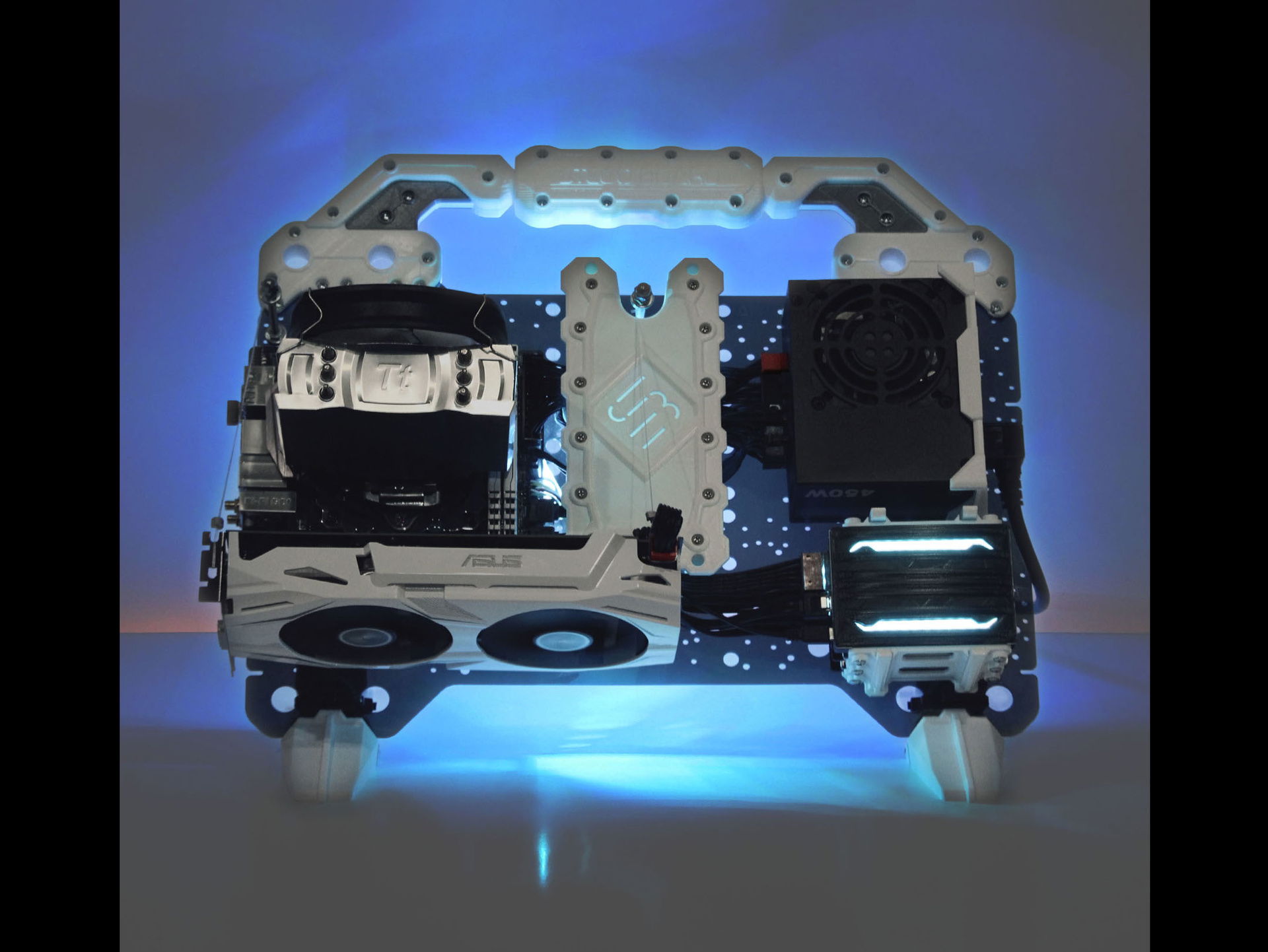 STEGO BOARD Cyber Punk Air Cooled PC » builds.gg