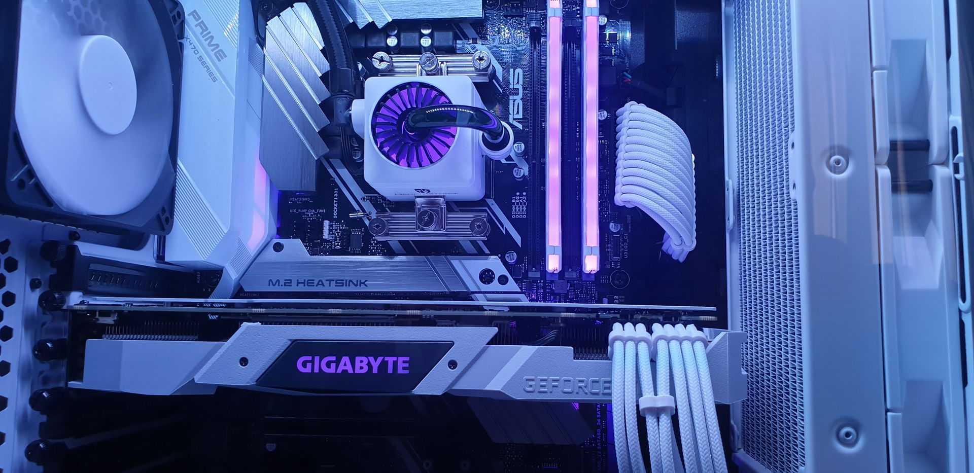 Clean White & Purple Build | First PC Build » builds.gg