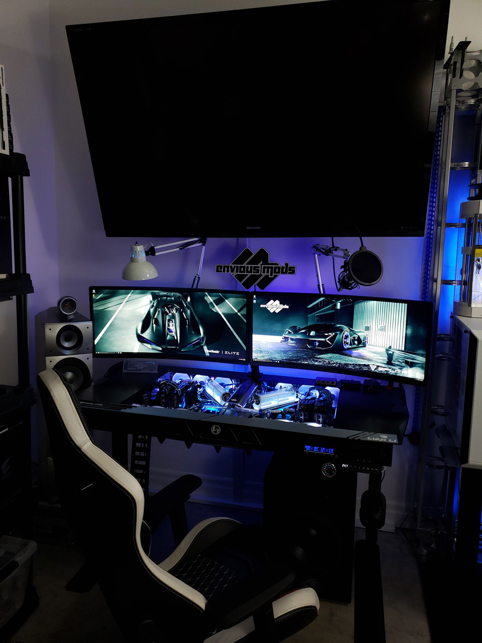 Splitr Dual PC Desk Mod! » builds.gg