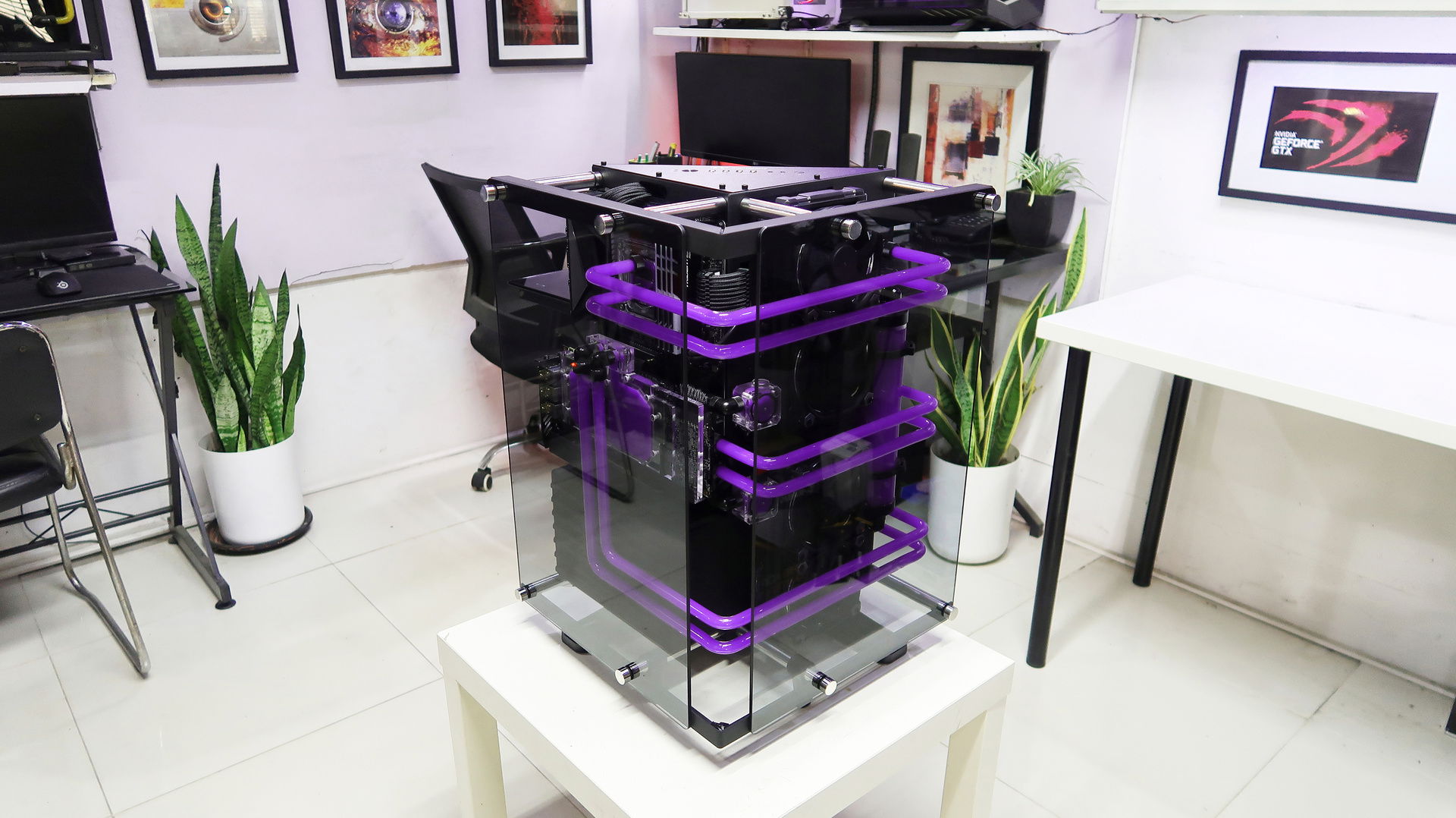 Custom Pc Build #57 " Oculus " A Thermaltake Core P90 Aorus VR Gaming ...