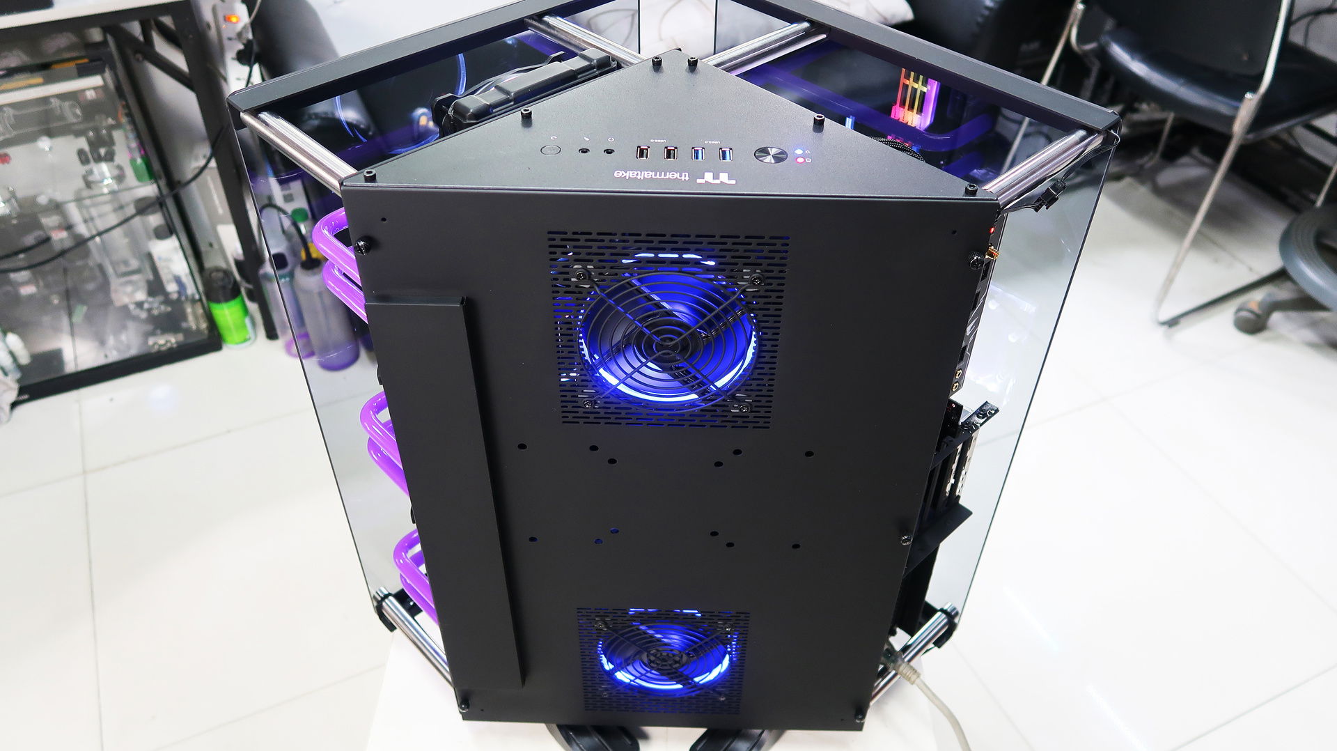 Custom Pc Build #57 " Oculus " A Thermaltake Core P90 Aorus VR Gaming ...