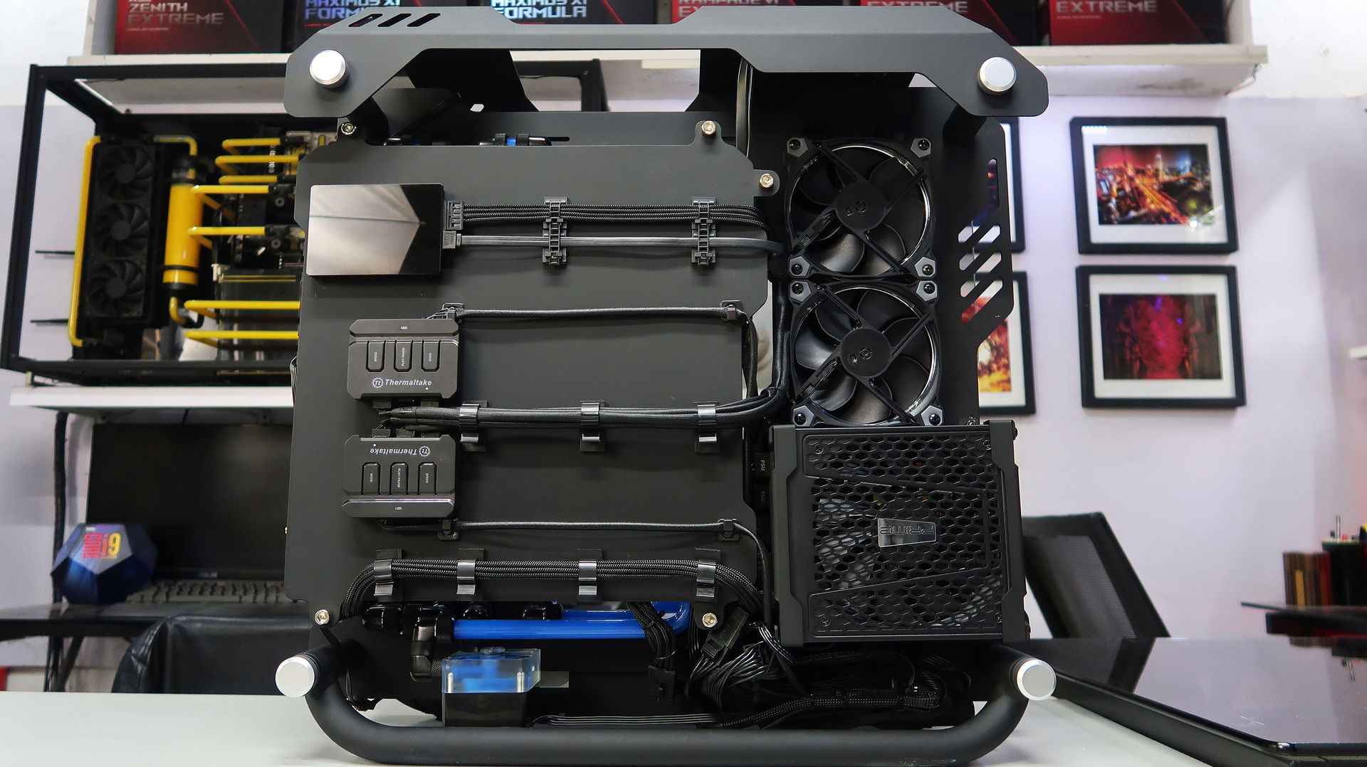 Custom Pc Build #58 "Zeaginal" Aorus Gaming pc on a Zeaginal 01 Open ...