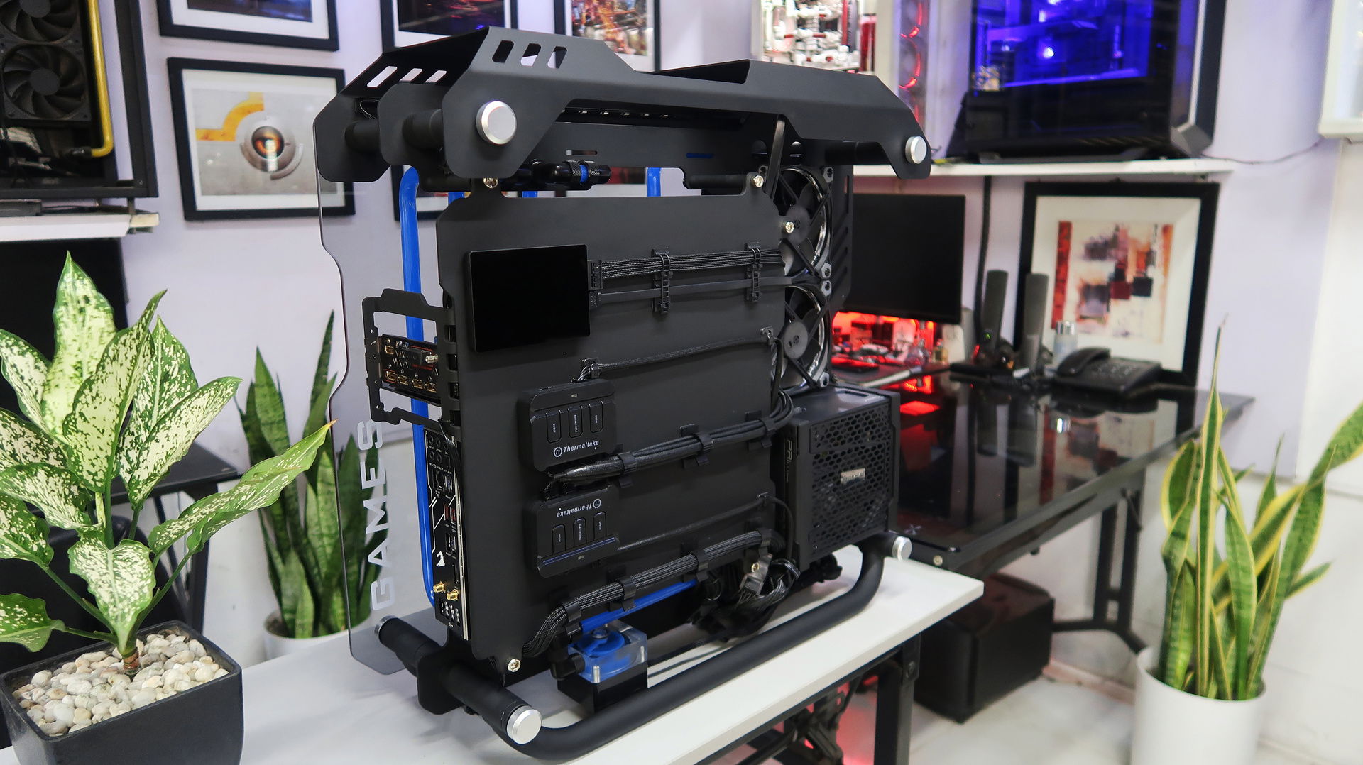 Custom Pc Build #58 "Zeaginal" Aorus Gaming pc on a Zeaginal 01 Open ...