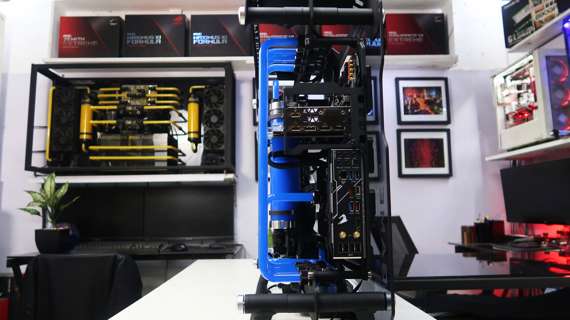 Custom Pc Build #58 "Zeaginal" Aorus Gaming pc on a Zeaginal 01 Open ...