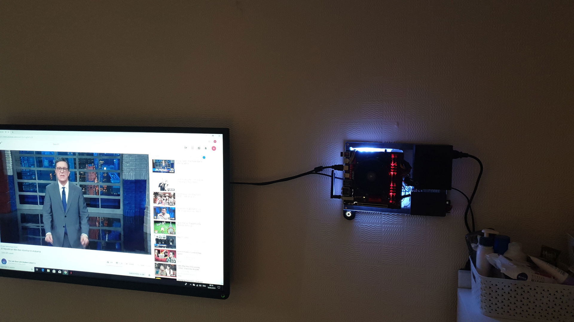 Wall mounted itx htpc » builds.gg