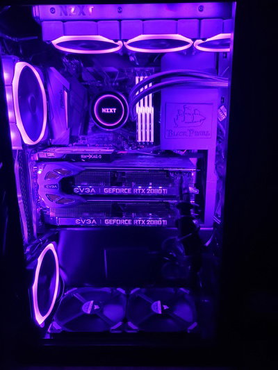 SSUPD Xhuttle White AORUS Stealth Build | Cable-less Tube-less Custom ...