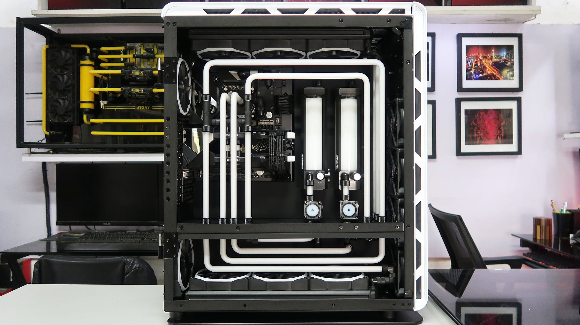 Custom Pc Build #60 "Black Frost" Epic RTX Gaming Pc on a Phanteks ...