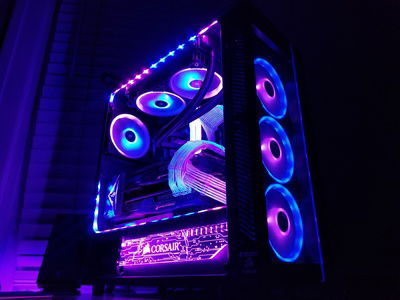 Custom Pc Build #82 " Hall of Fame " An i7 and Galax HOF RTX gaming pc ...