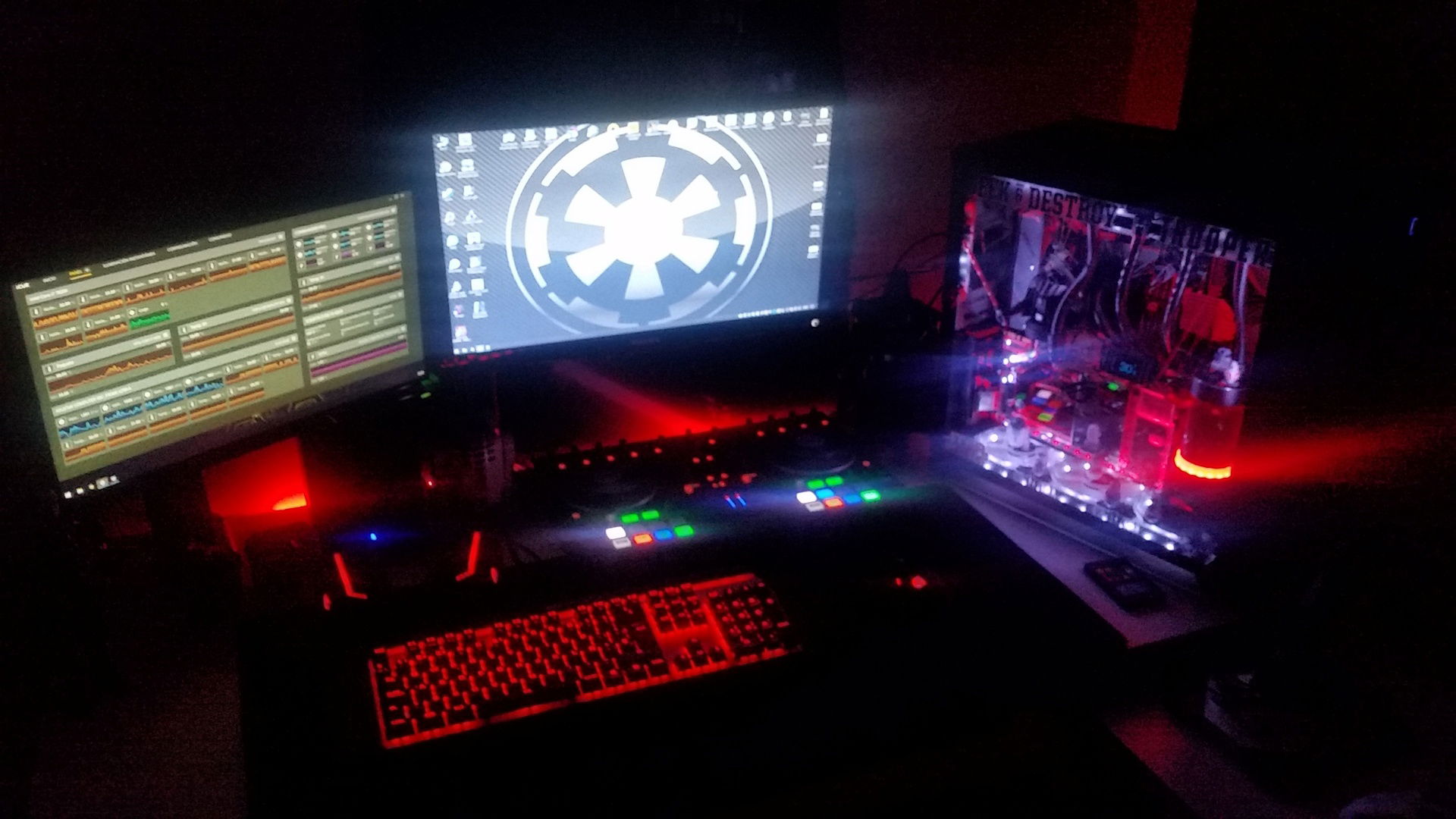 Darth Vader's PC with TEC Peltier and Direct Die » builds.gg