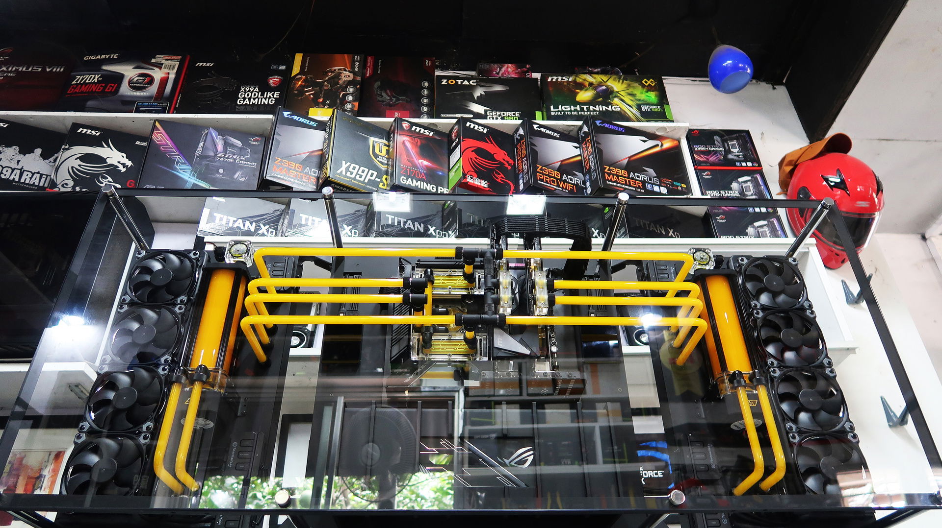 Custom Pc Build #61 " Omega " Thermaltake Core P7 with Super Ultrawide ...