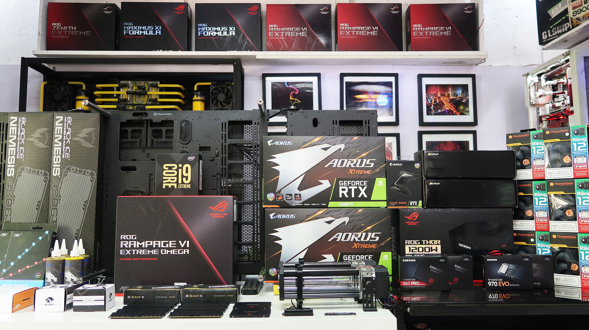 Custom Pc Build #61 " Omega " Thermaltake Core P7 with Super Ultrawide ...