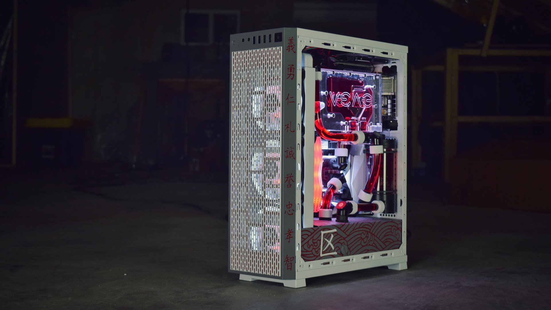 Japanese Themed Watercooled PC By Chris Designs (2019) » builds.gg