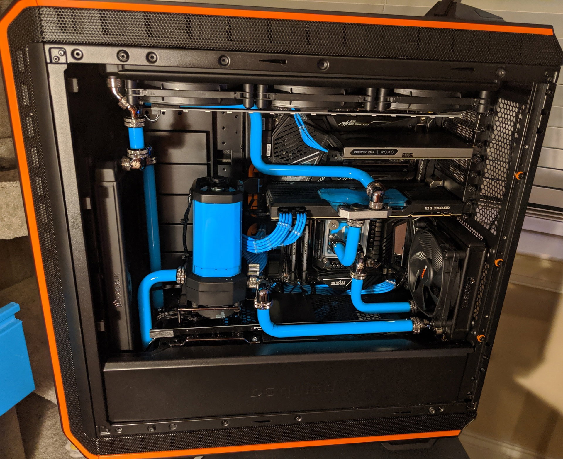 be quiet! Dark Base 900 Rev 2 inverted Ryzen 3900x MSI Godlike build ...