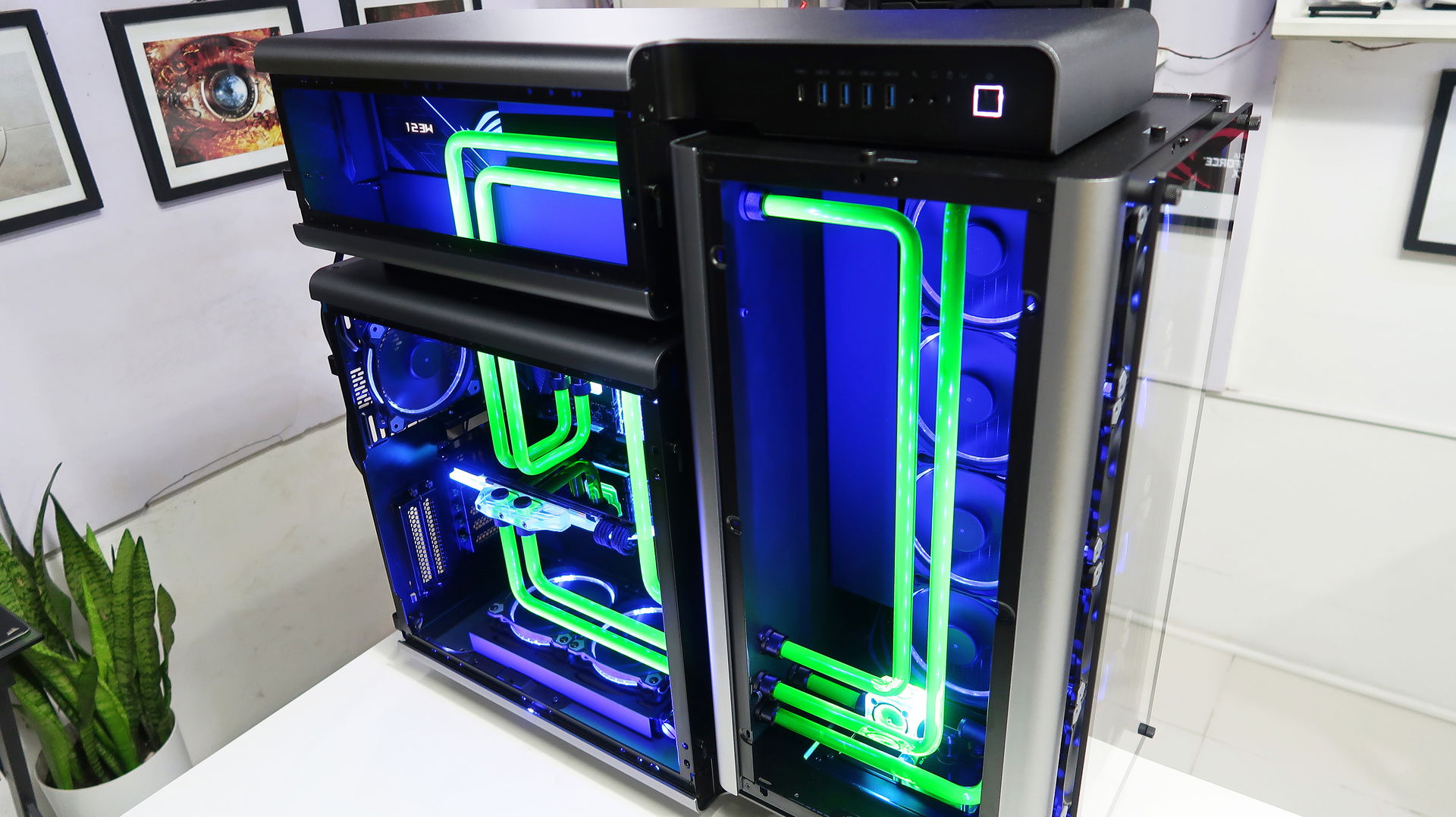 Custom Pc Build#62 "Level 20" An Insanely Elegant and Unique ...