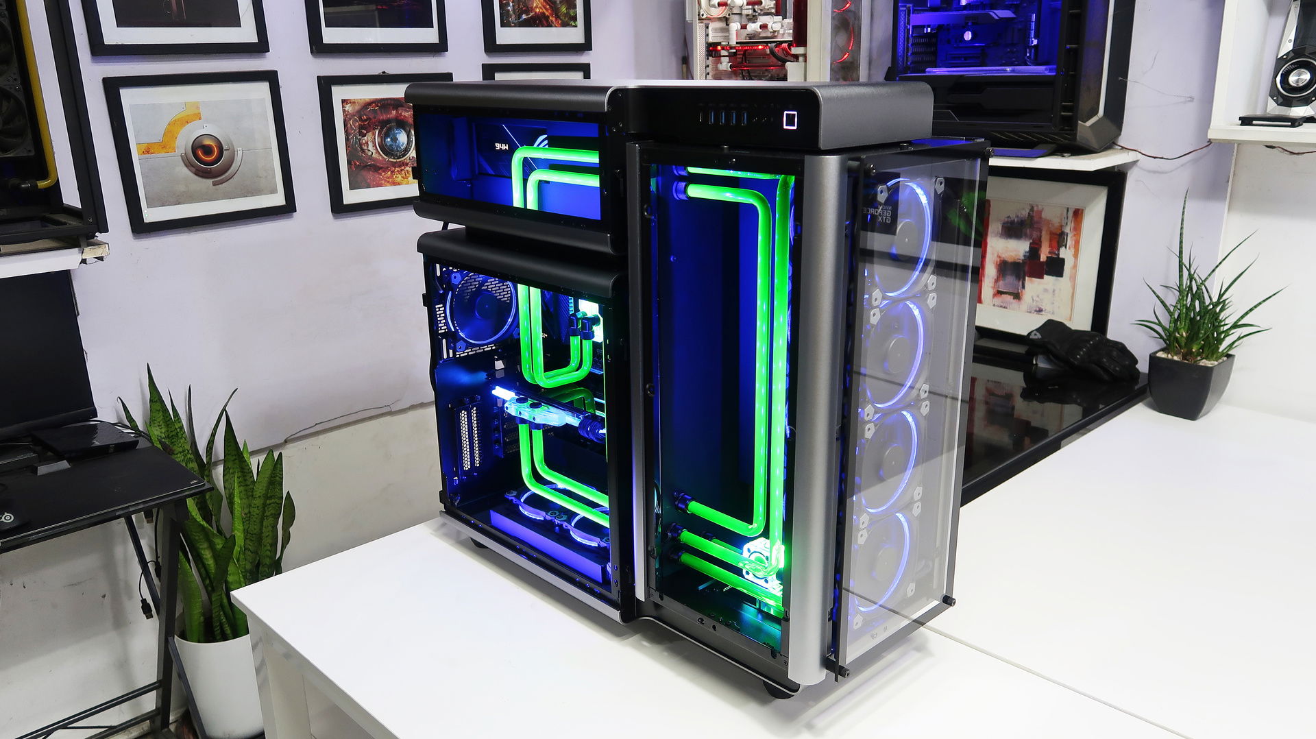 Custom Pc Build#62 "Level 20" An Insanely Elegant and Unique ...