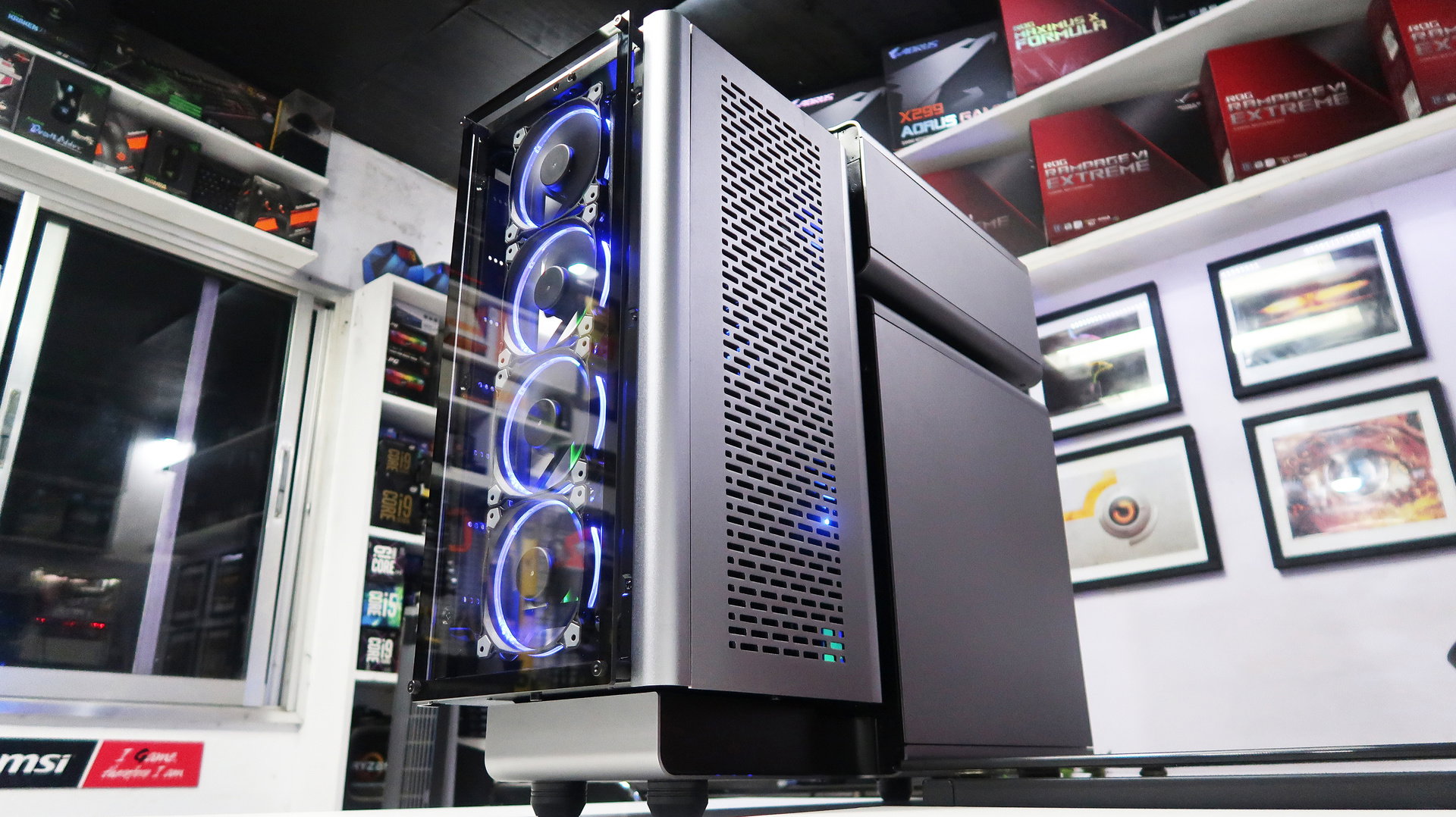 Custom Pc Build#62 "Level 20" An Insanely Elegant and Unique ...