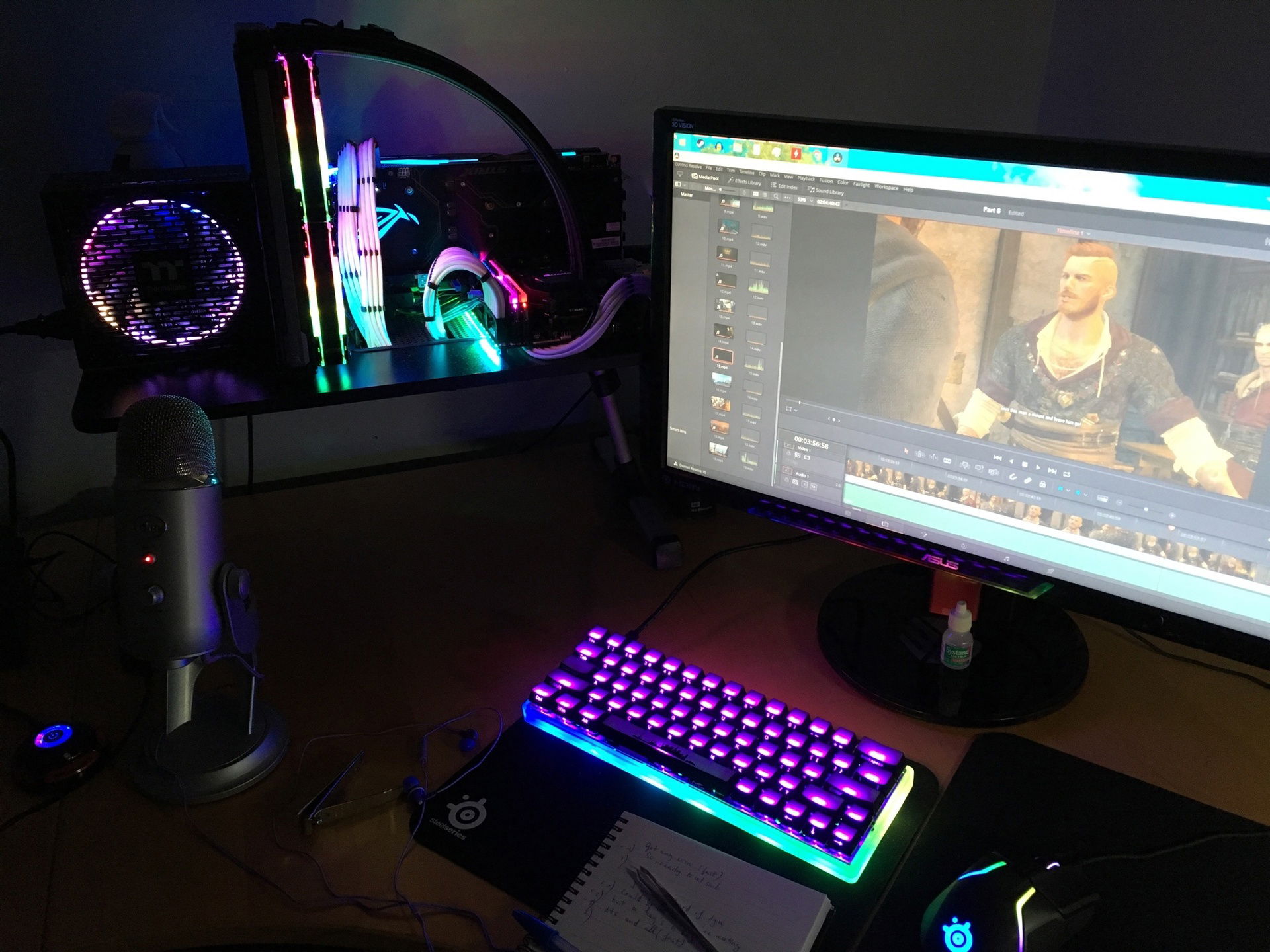 My DIY RGB iTX Test Bench » builds.gg