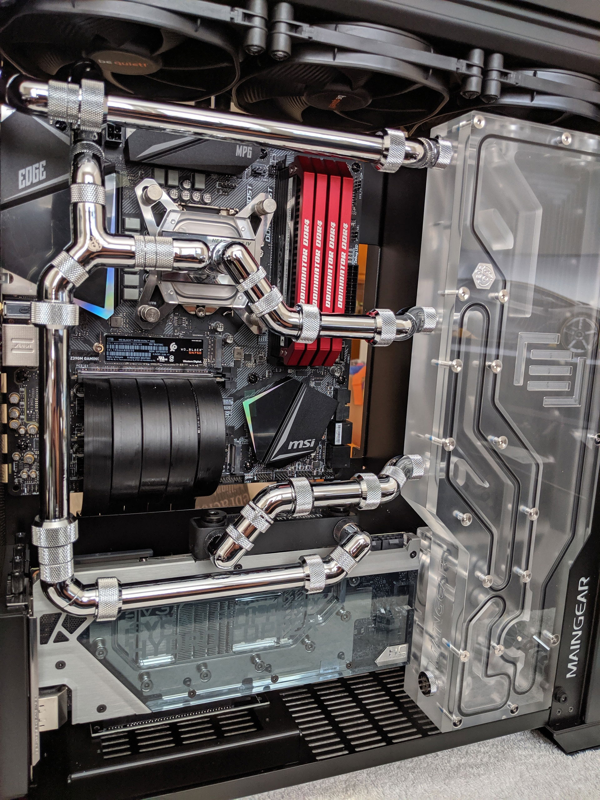 Maingear F131 DIY - Chrome Hardtubes » builds.gg
