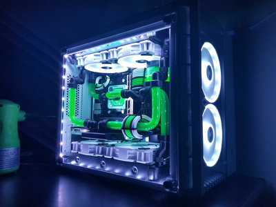 The Scandinavian - A minimalist oak wood PC case » builds.gg